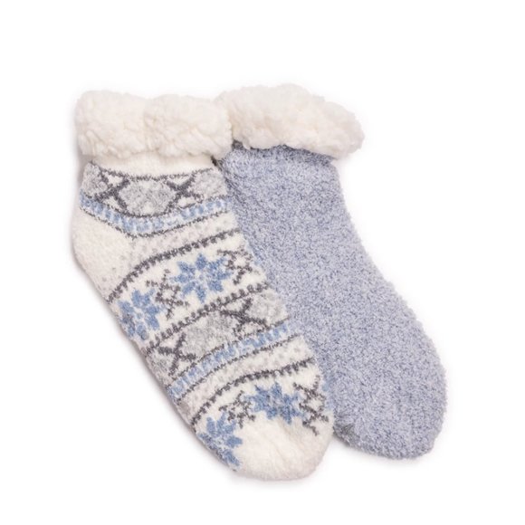 Muk Luks | Accessories | Muk Luks Short Cabin Slipper Socks | Poshmark